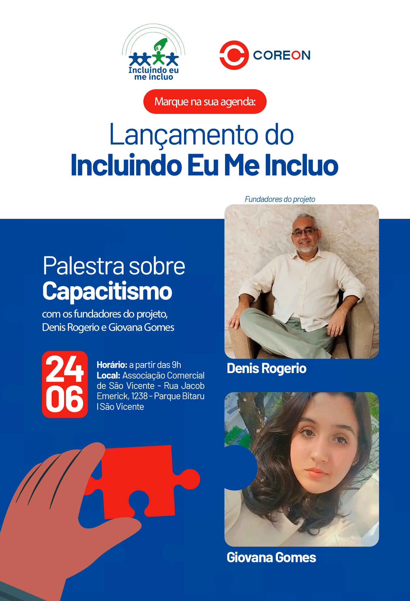 “Incluindo Eu Me Incluo”